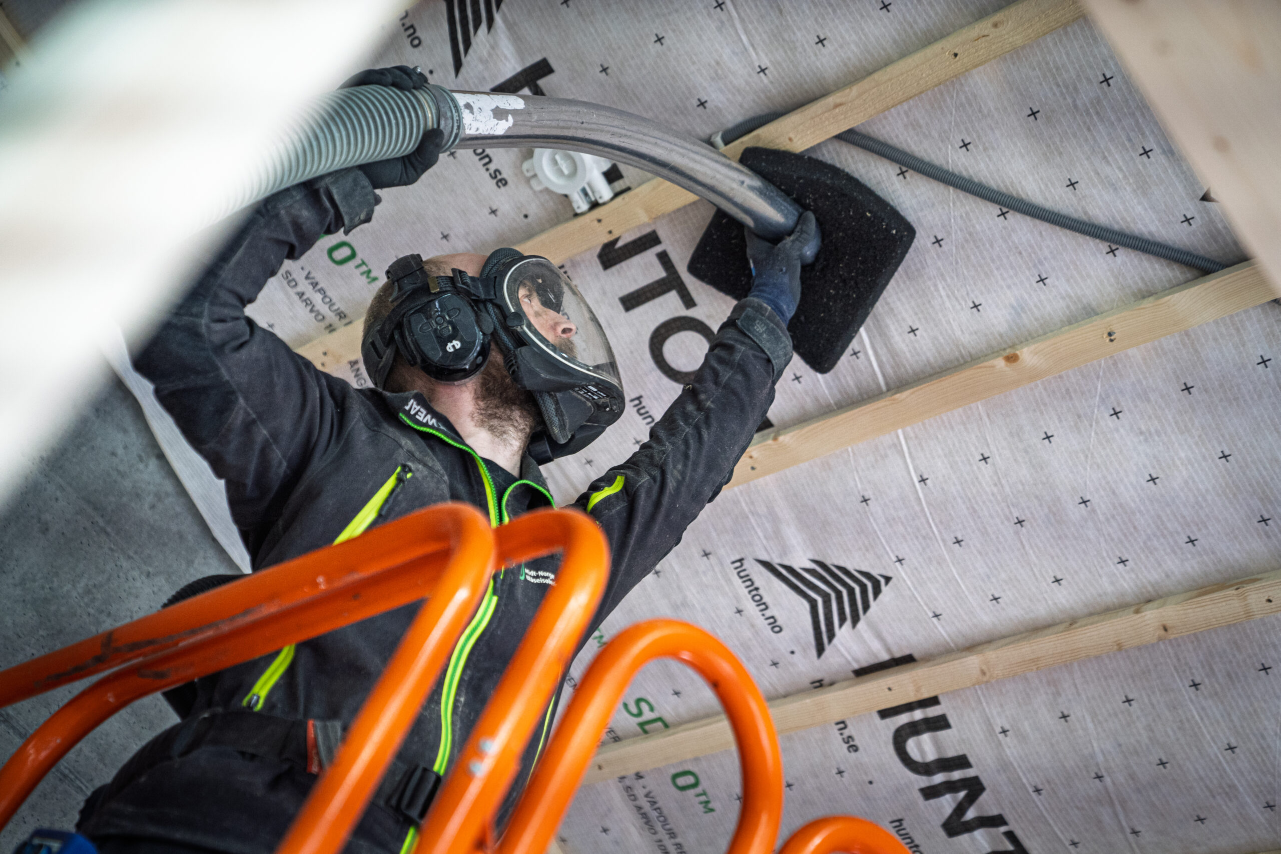 Skreddersydd og energieffektivt med trefiber i fire etasjer - Hunton Fiber